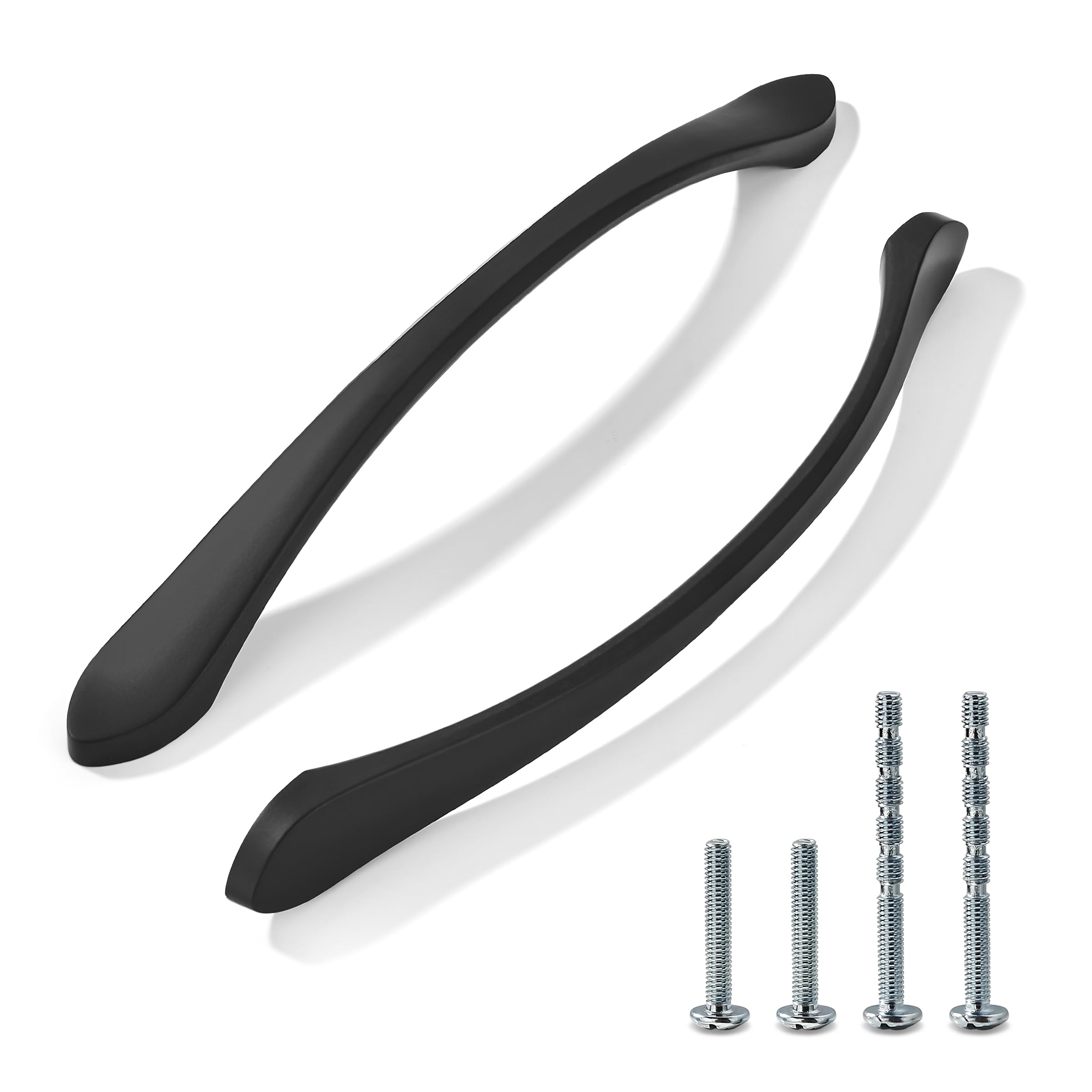 VEGA AUTOMOTIVE Cabinet Pulls Brushed Nickel 6 Hole Center Handles ...
