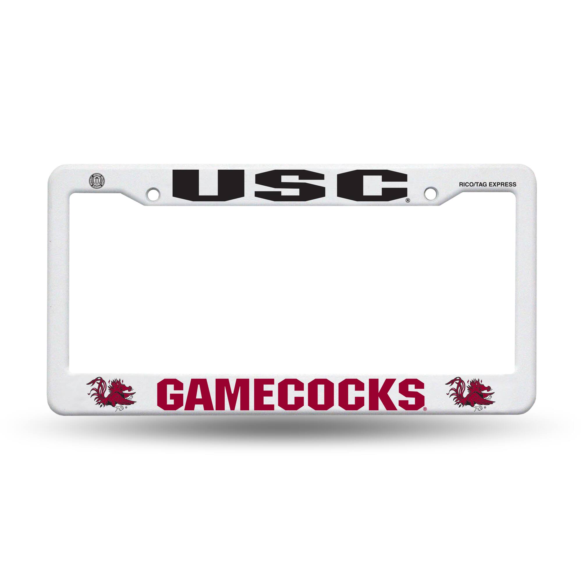 Rico Industries South Carolina Gamecocks Raised Letter White Plastic ...