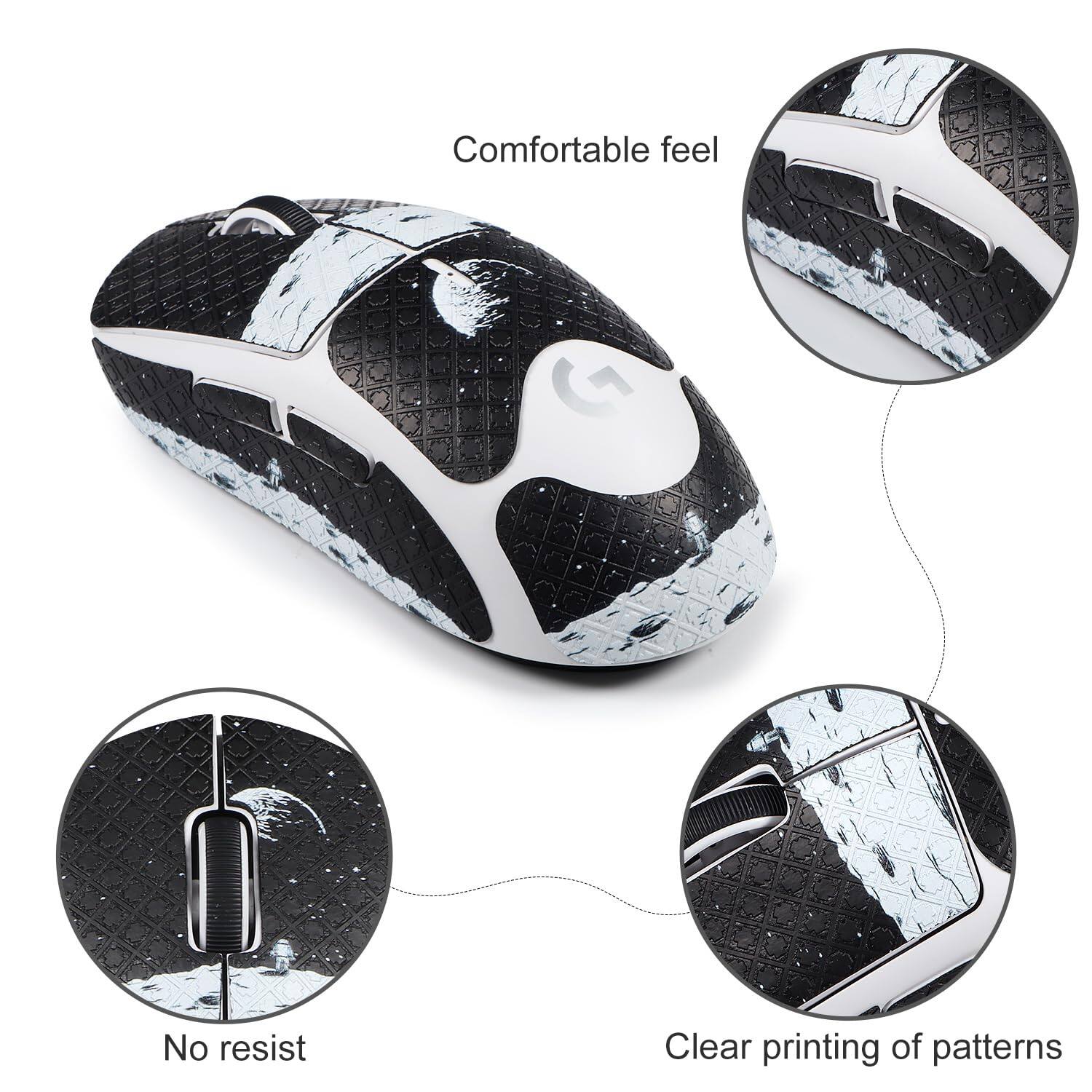 Cozy Serene Wireless Mouse Grip Tape For Pro Superlight Gaming Anti ...