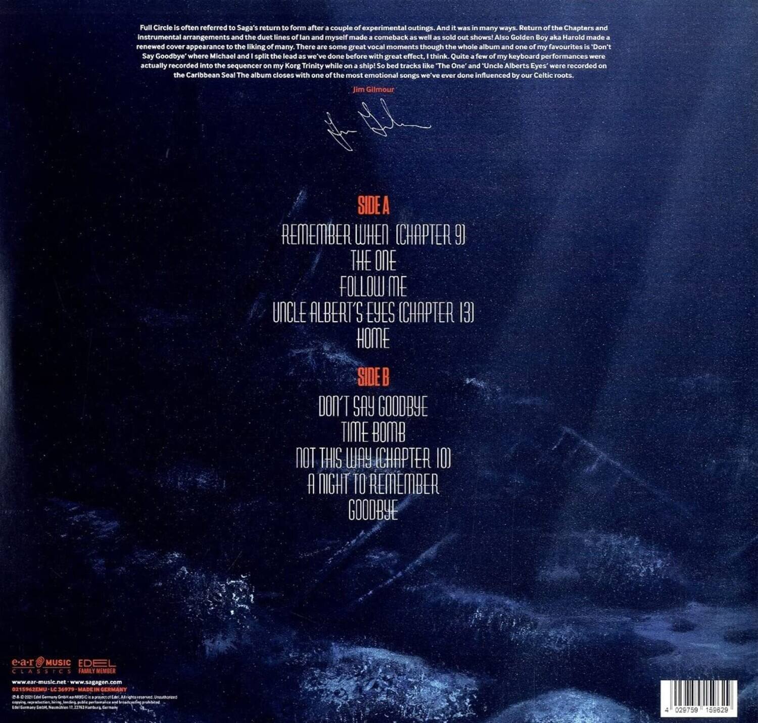 Saga Full Circle VINYL LP - Best Buy