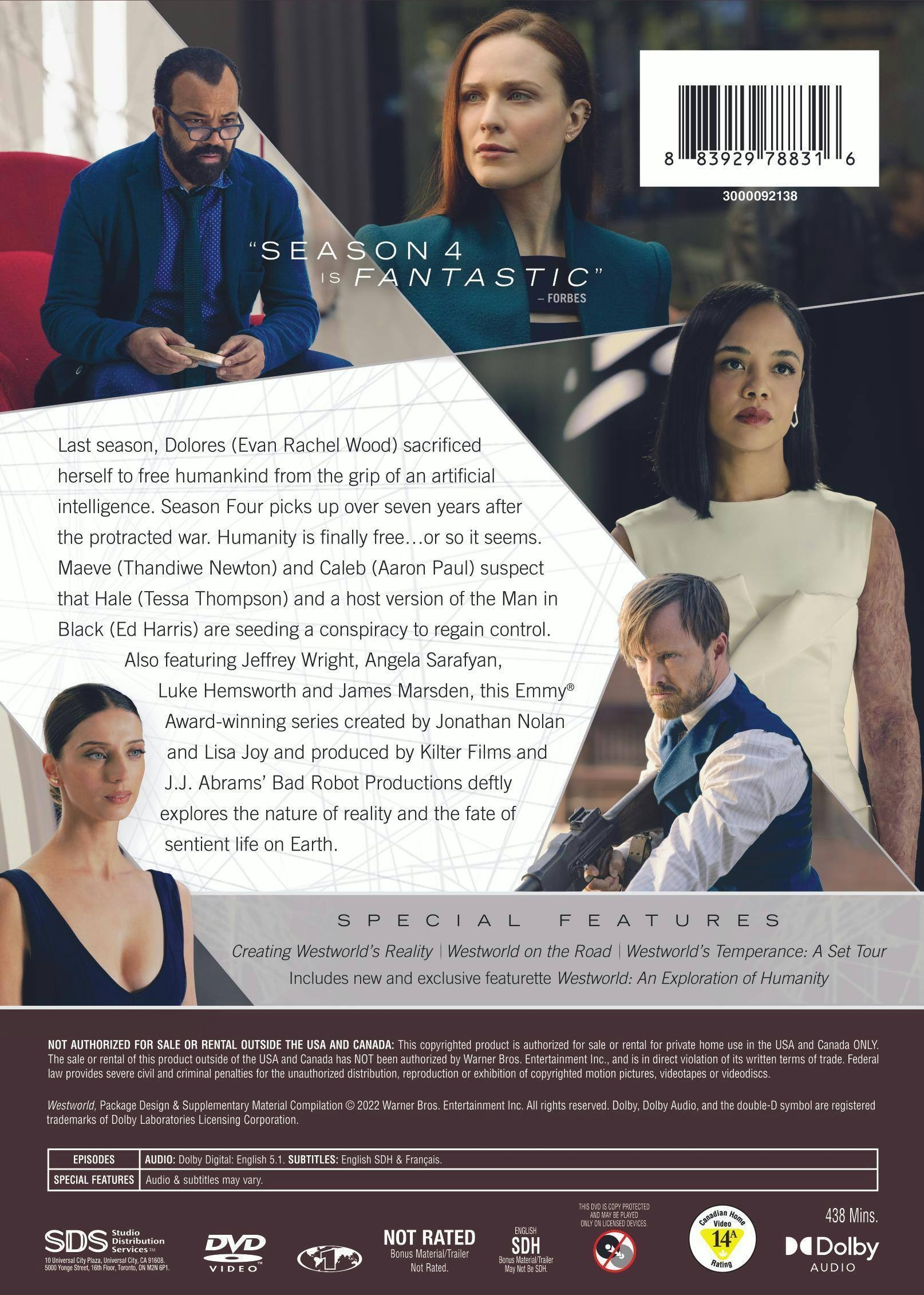 Westworld: Season Four The Choice (Box Set) [DVD] [Standard] - Best Buy