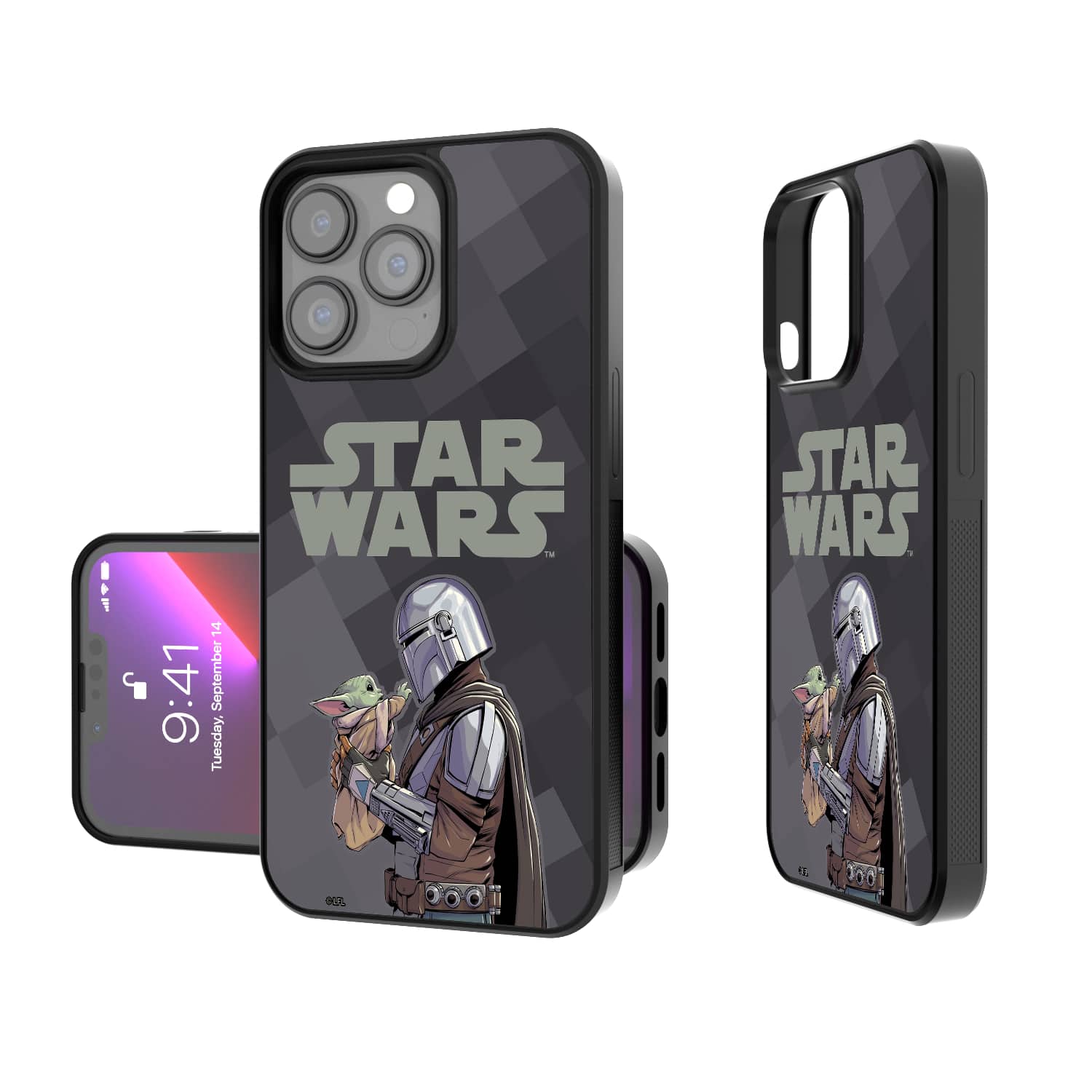 Keyscaper - Star Wars: The Mandalorian Color Block Bump Phone - Apple ...