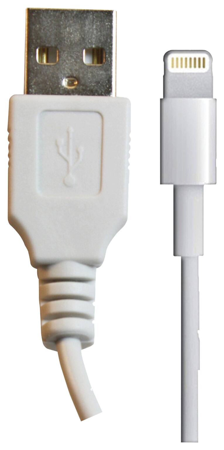 Uniden 3' USB to Lightning Charge and Sync Cable White UN1139 - Best Buy