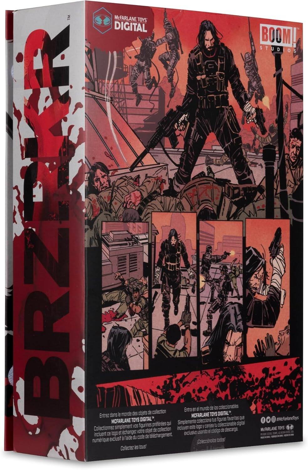 McFarlane Toys DC Direct Digital McFarlane Toys: BRZRKR B 7" Deluxe ...