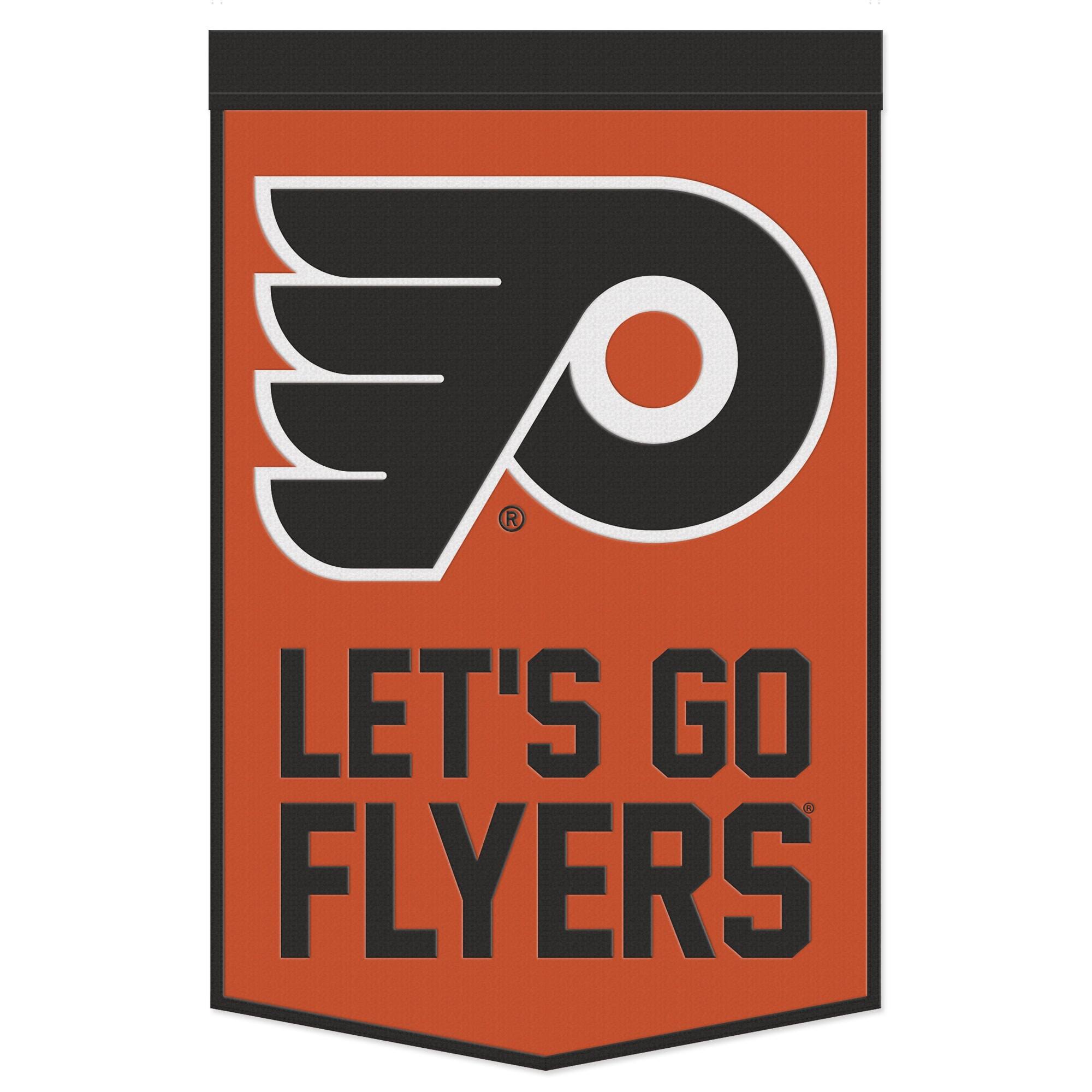 WinCraft Philadelphia Flyers 24" x 38" Primary Logo Banner Multicolor ...