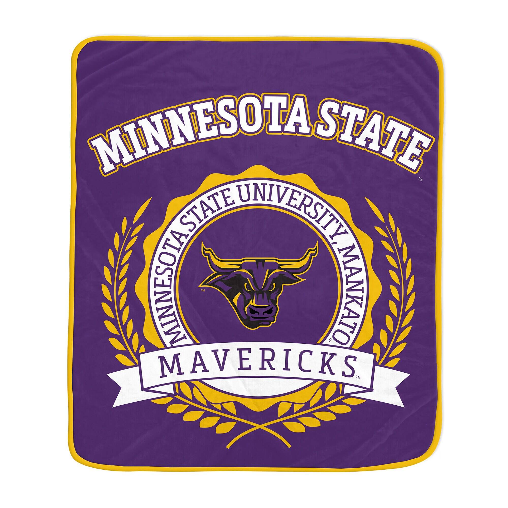 Pegasus Minnesota State Mavericks 50" x 60" University Crest Ultra Soft ...
