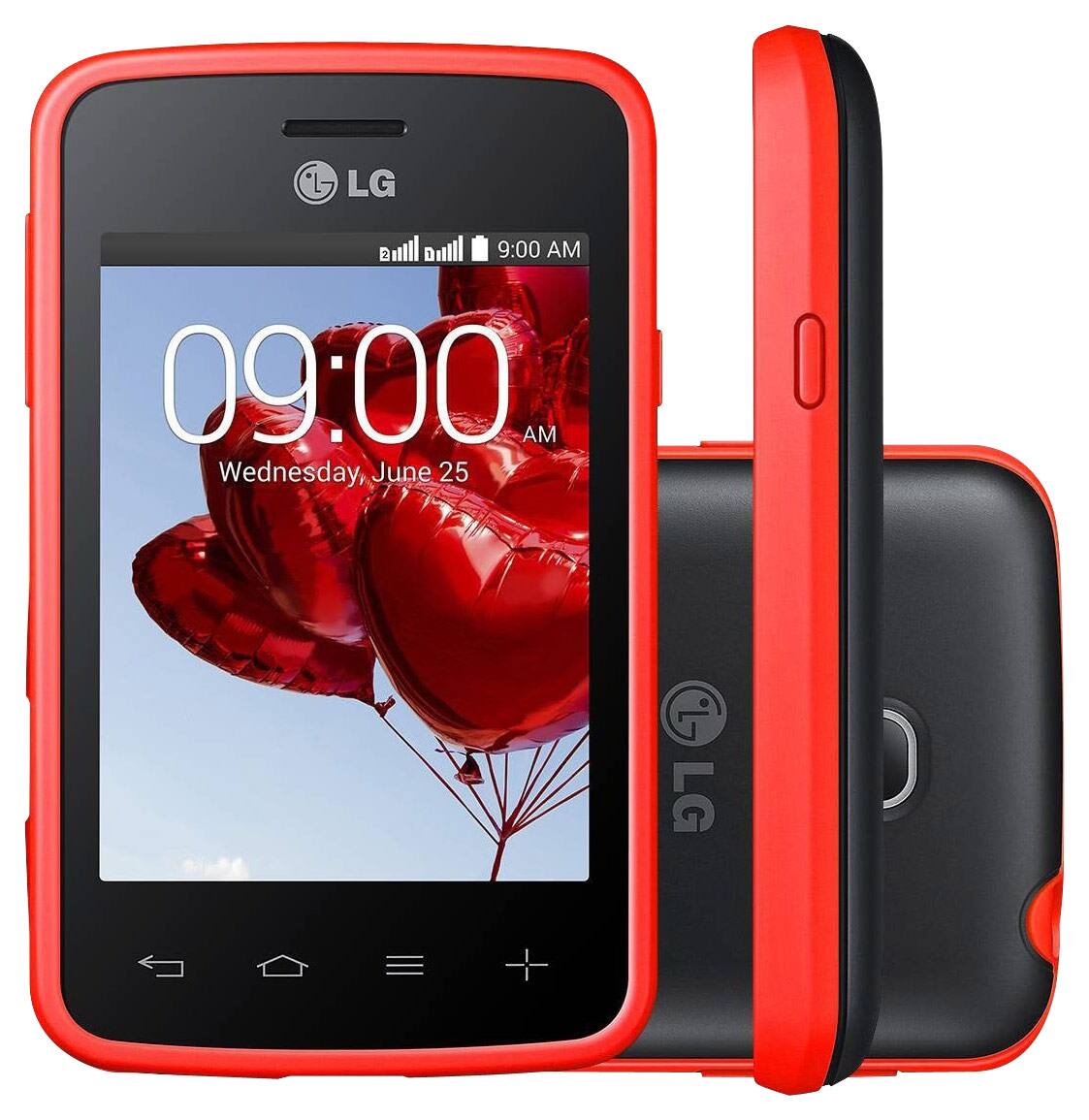 Best Buy: LG L30 Sporty Dual with 4GB Cell Phone (Unlocked) D125G RED/BLK