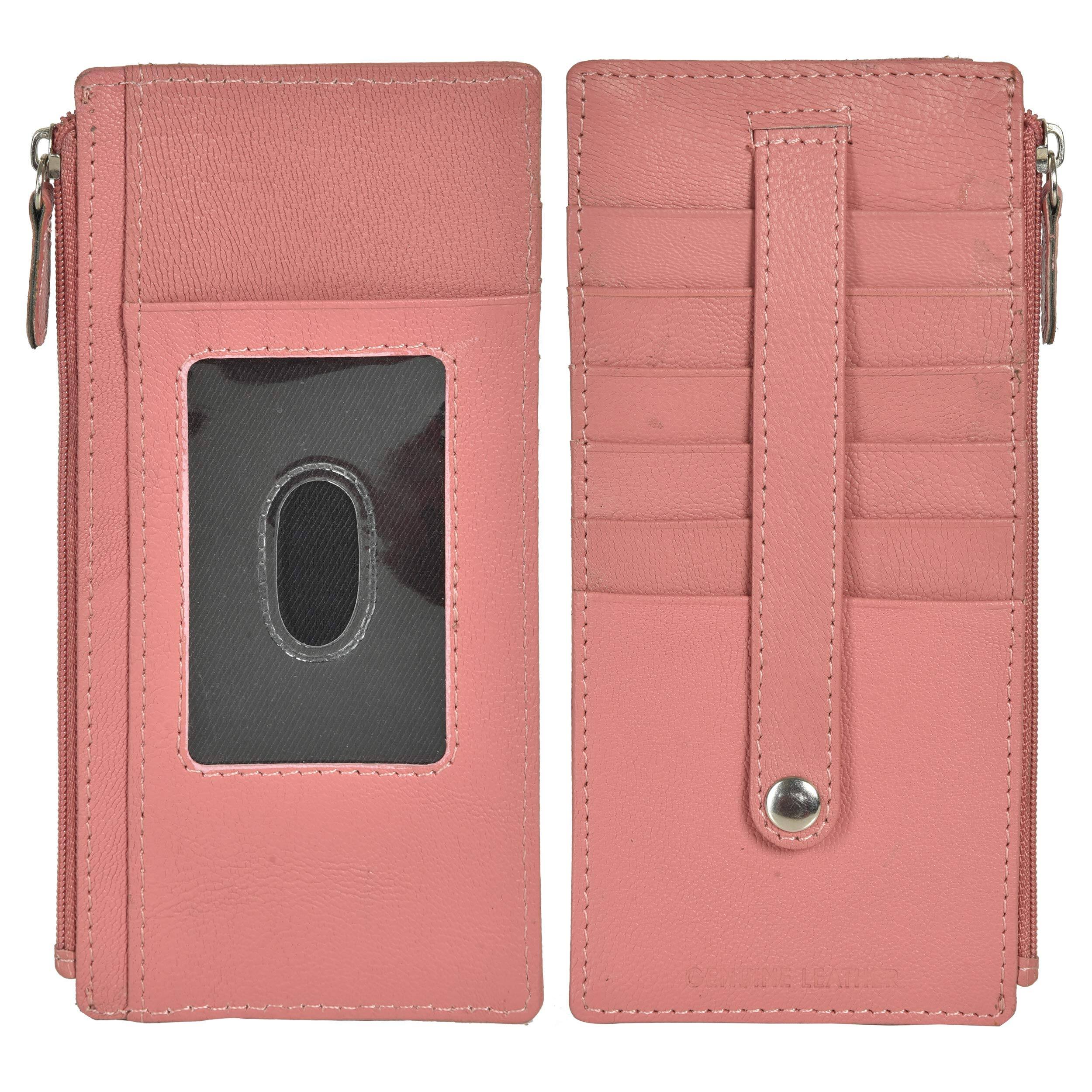 Jadie Link Leatherboss Genuine Leather Womens All One Credit Business ...