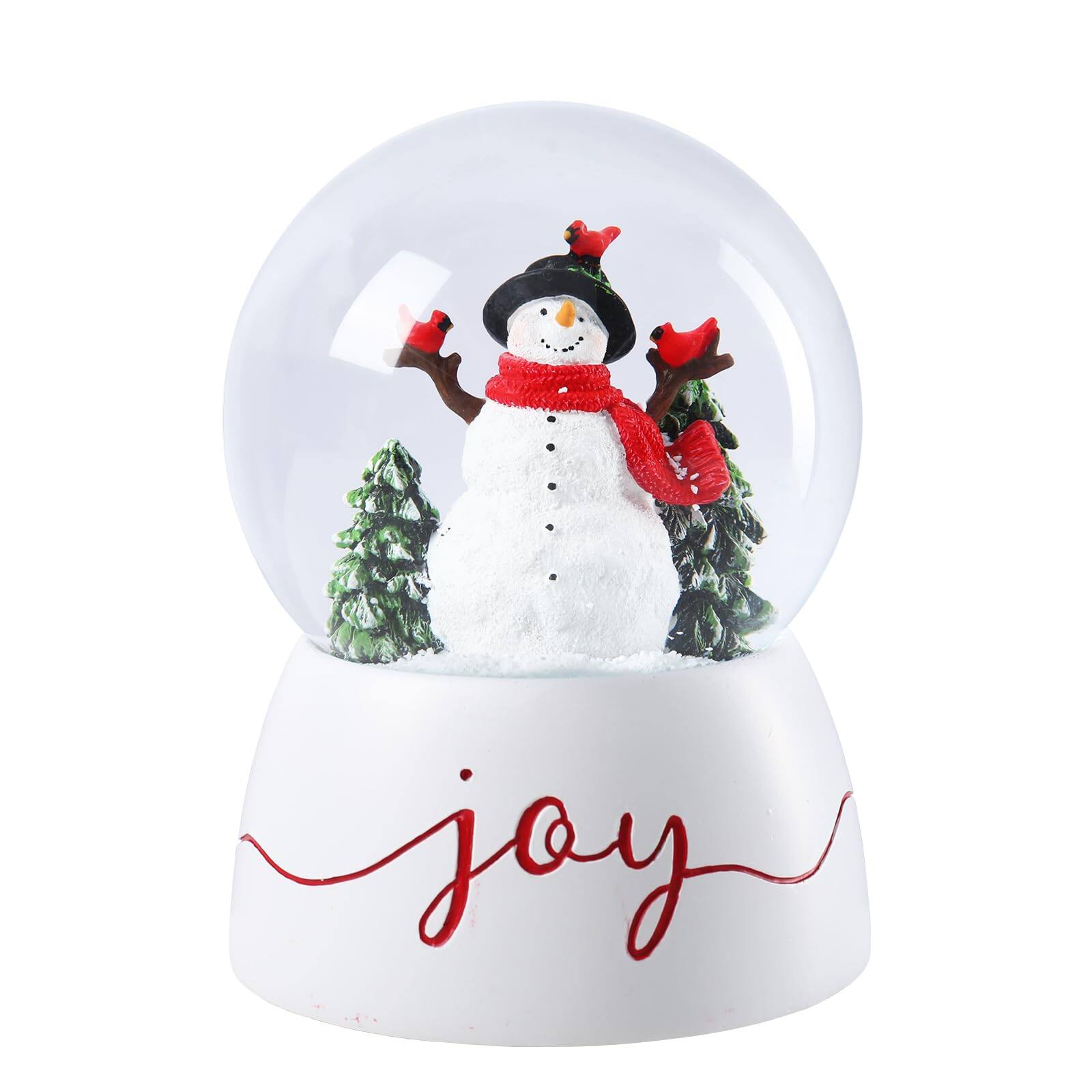 Refined Abode Design Christmas Village Snow Globes Cottage Tree Houses ...