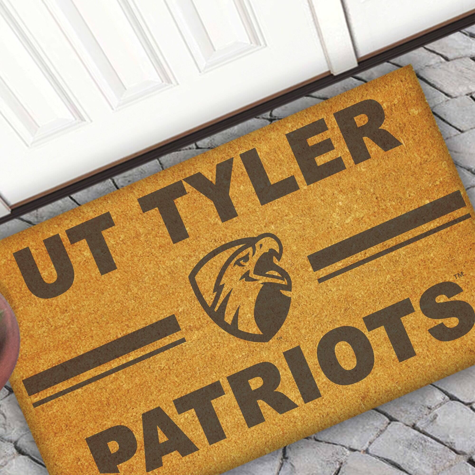 Jardine Texas Tyler Patriots 18" x 30" Team Logo Doormat Brown ...