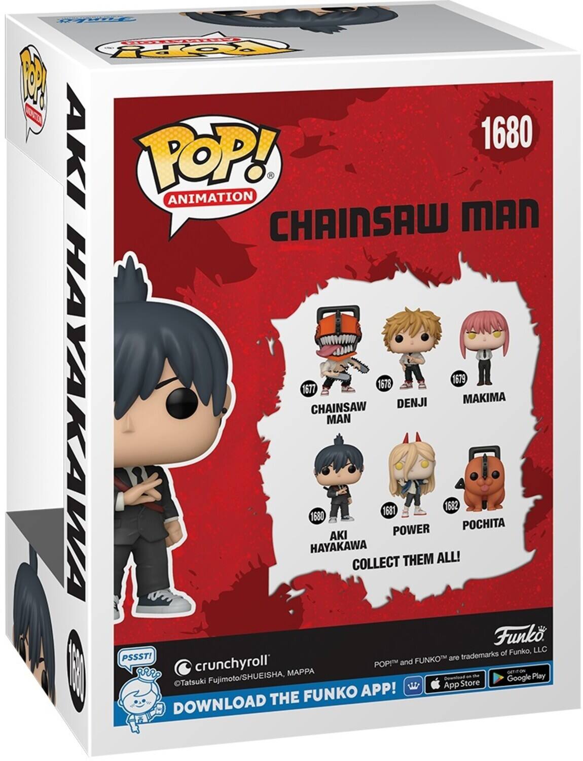 Funko POP! Anime: Chainsaw Man Aki Collectibles Multicolor 889698803199 ...