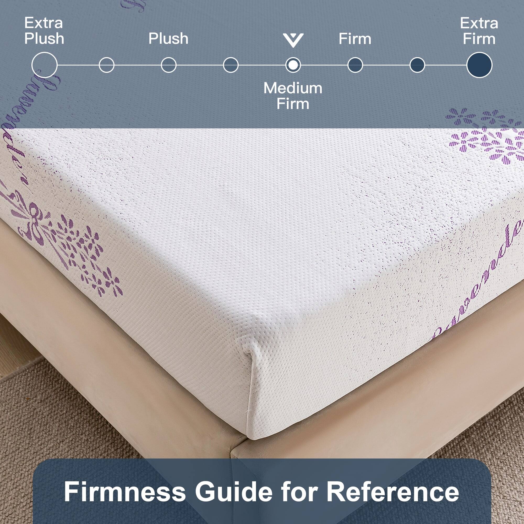 Kadyn Lavender infused AeroFusion Memory Foam Mattress, Cooling Gel ...