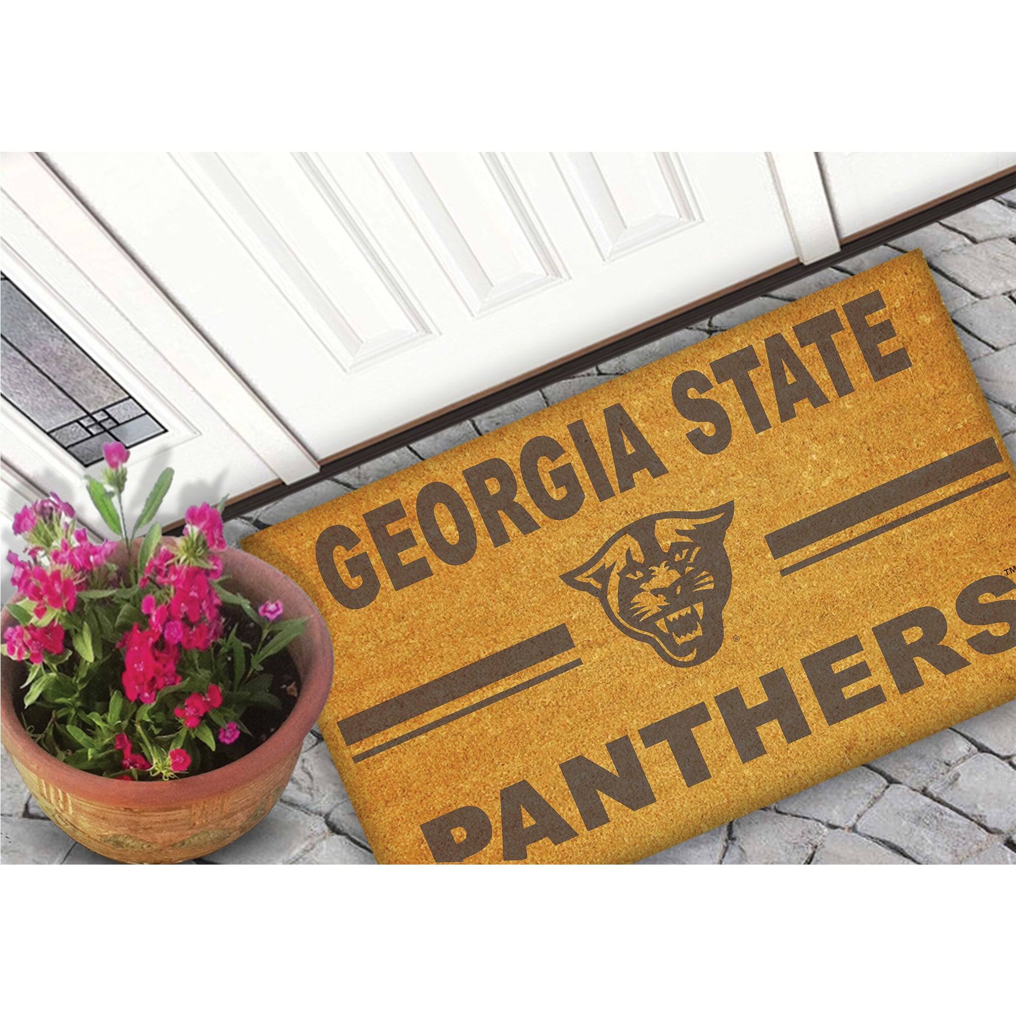 Jardine Georgia State Panthers 18'' x 34'' Team Logo Doormat Brown ...