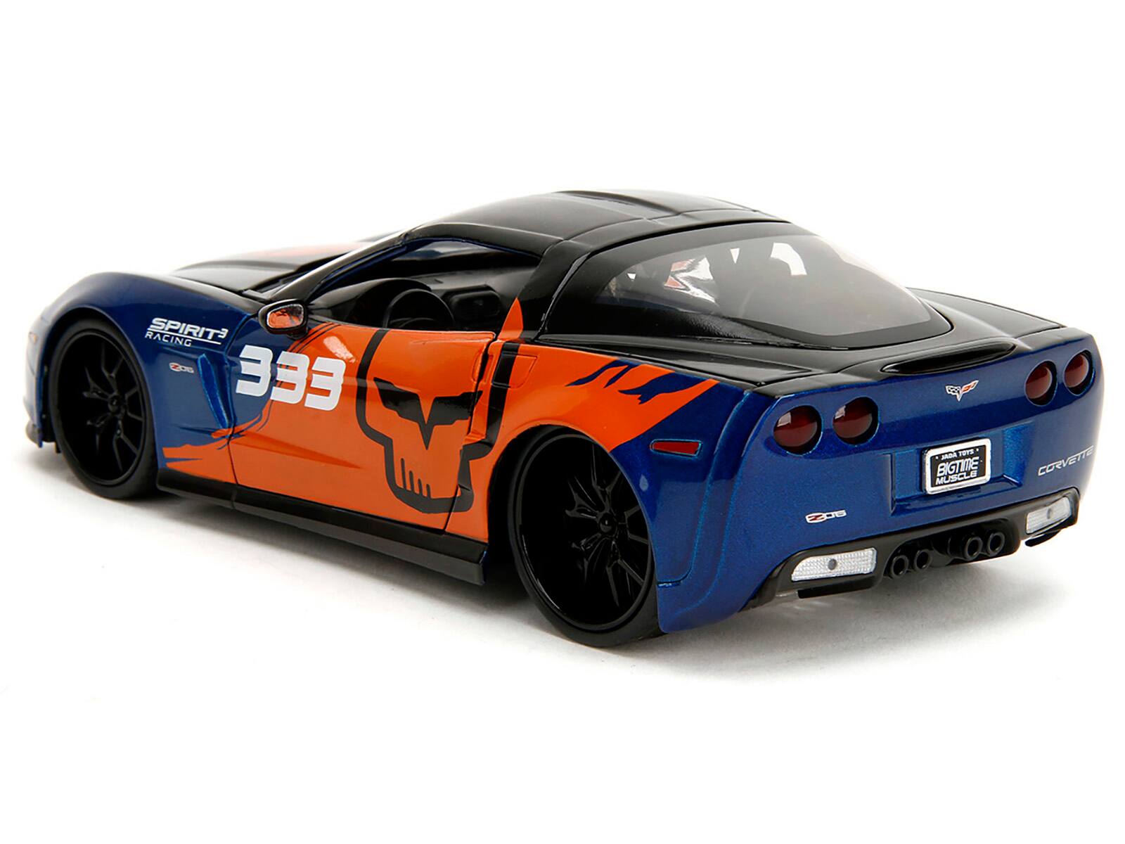 Jada 2006 Chevrolet Corvette Z06 #333 "Spirit Racing" Blue Metallic ...