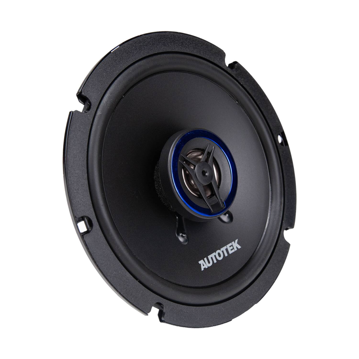AutoTek Street Machine 6.5 Inch 2 Way Shallow Car Audio Coaxial ...