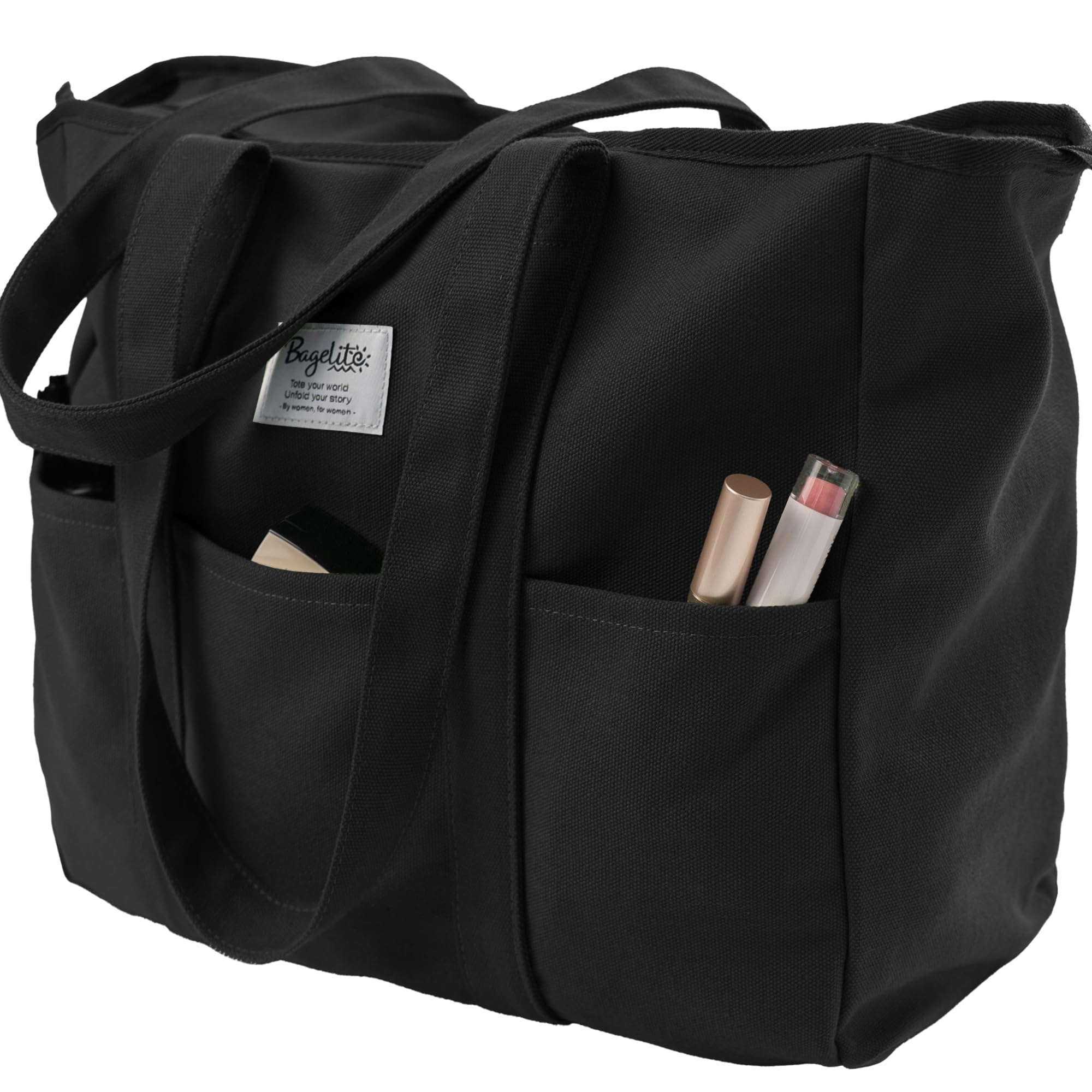 Vulpecula Spade Extra Large Canvas Tote for Women Men, Utility Work Bag ...