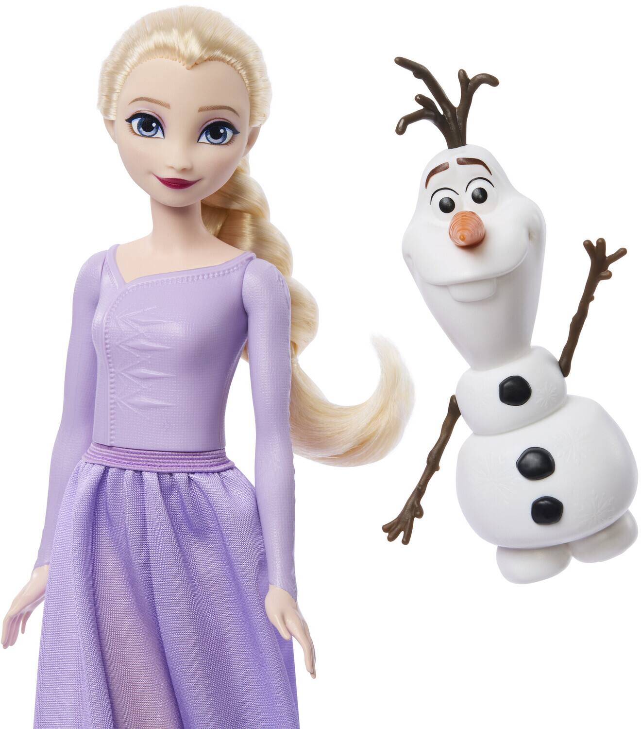 Mattel Disney Frozen Arendelle Elsa Doll & Olaf Figure COLLECTIBLES ...