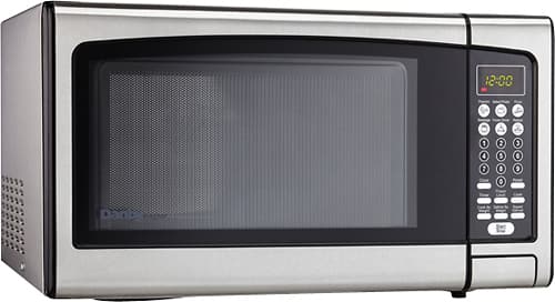 Best Buy: Danby 1.1 Cu. Ft. Mid-Size Microwave Stainless steel DMW111KPSSDD