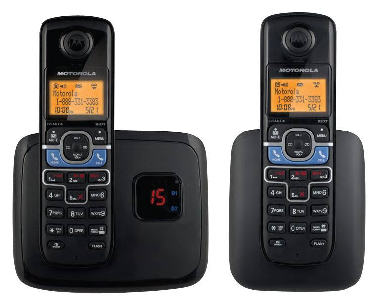 Best Buy: Motorola DECT 6.0 Expandable Cordless Phone System with ...