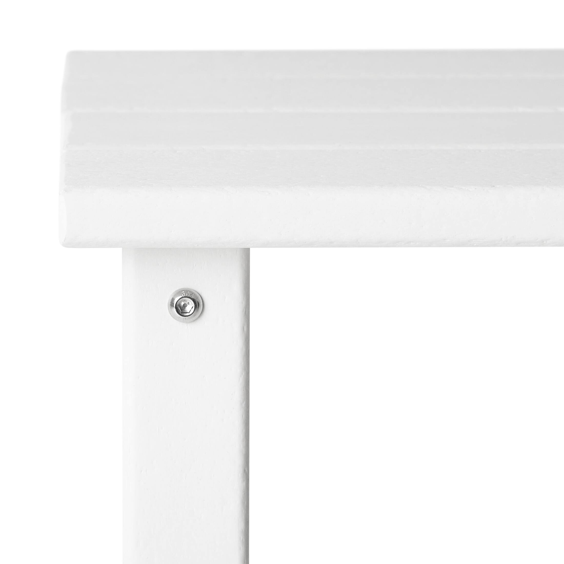 WestinTrends Malibu 14" square outdoor Side table for Adirondack chair ...