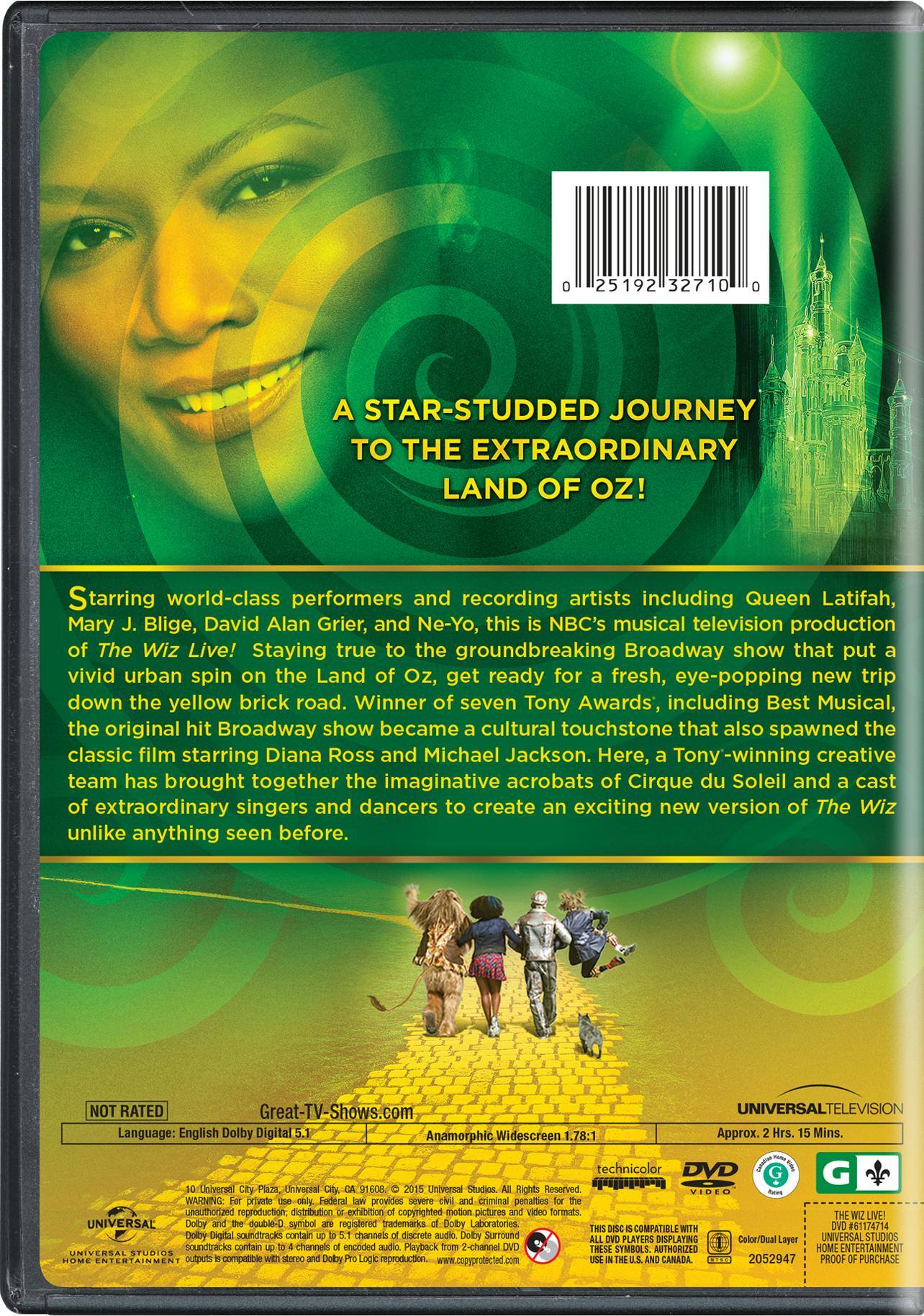 The Wiz Live! [DVD] [Standard] - Best Buy