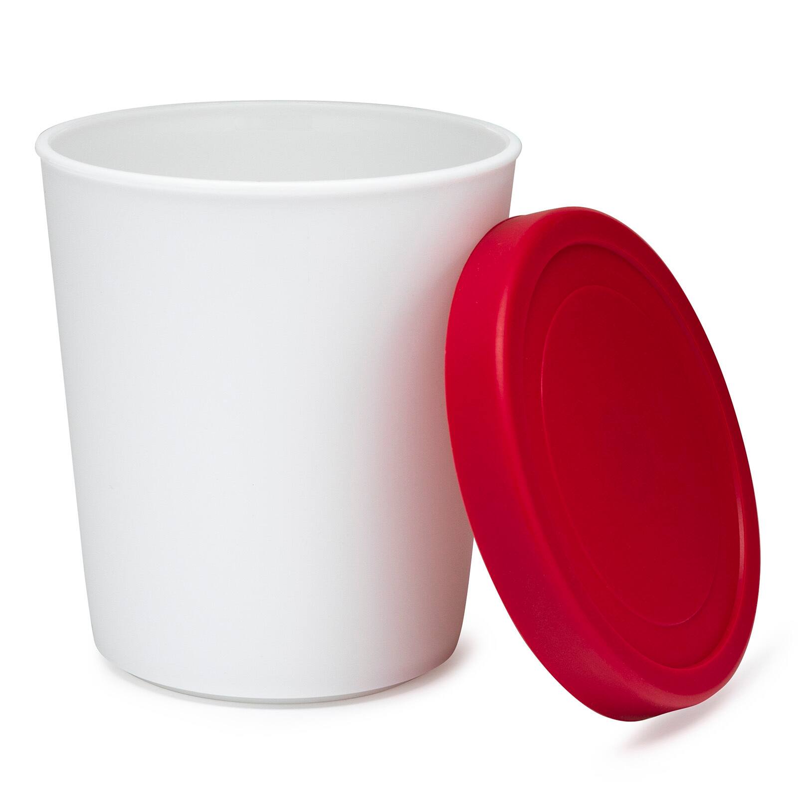 ChefWave Reusable Silicone Ice Cream Storage Containers w/Lids (2 Pack ...