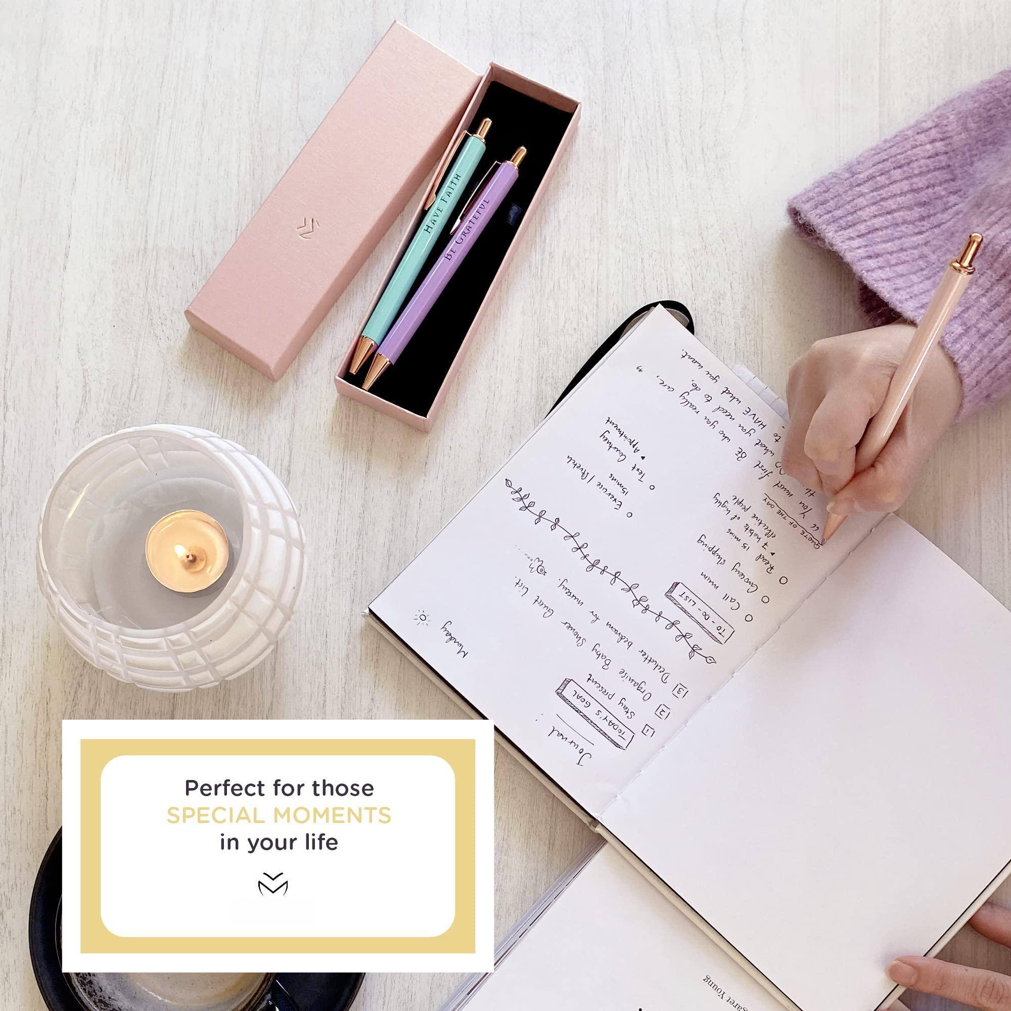 Paradigms Interiors Pastel Pens Gifts Religious For Women No Bleed ...