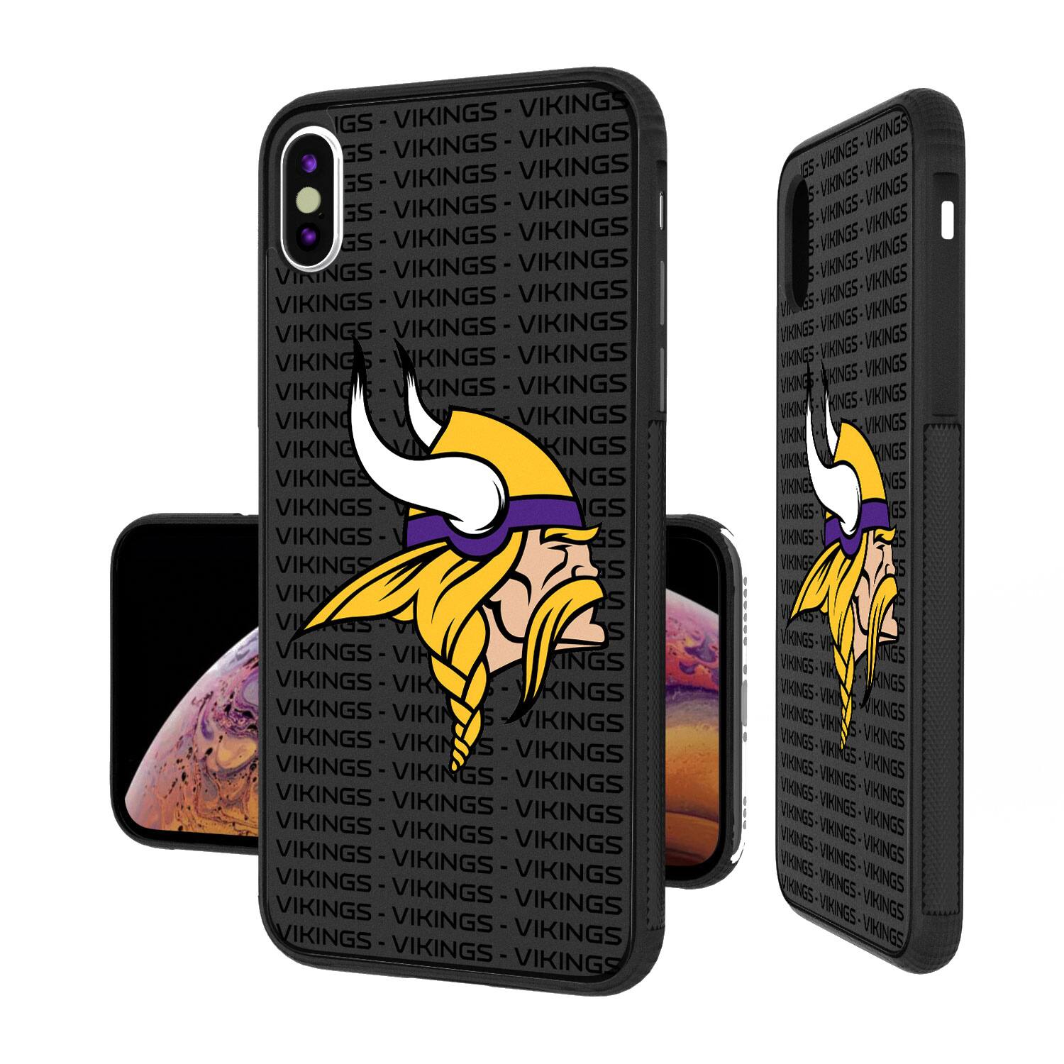 Keyscaper NFL Minnesota Vikings iPhone Text Backdrop Design Bump Case ...
