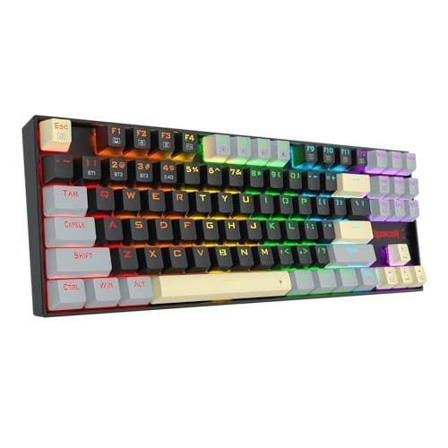 Reds Spade K552 Mechanical Gaming 87 key Compact With Switches Anti ...