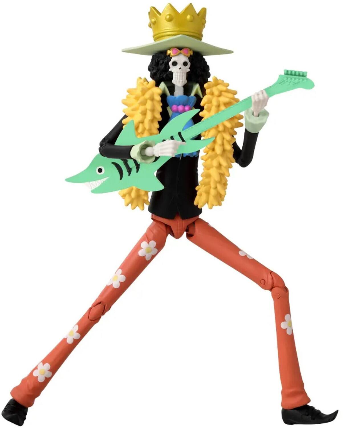 Bandai One Piece Anime Heroes Brook Action Figure COLLECTIBLES ...