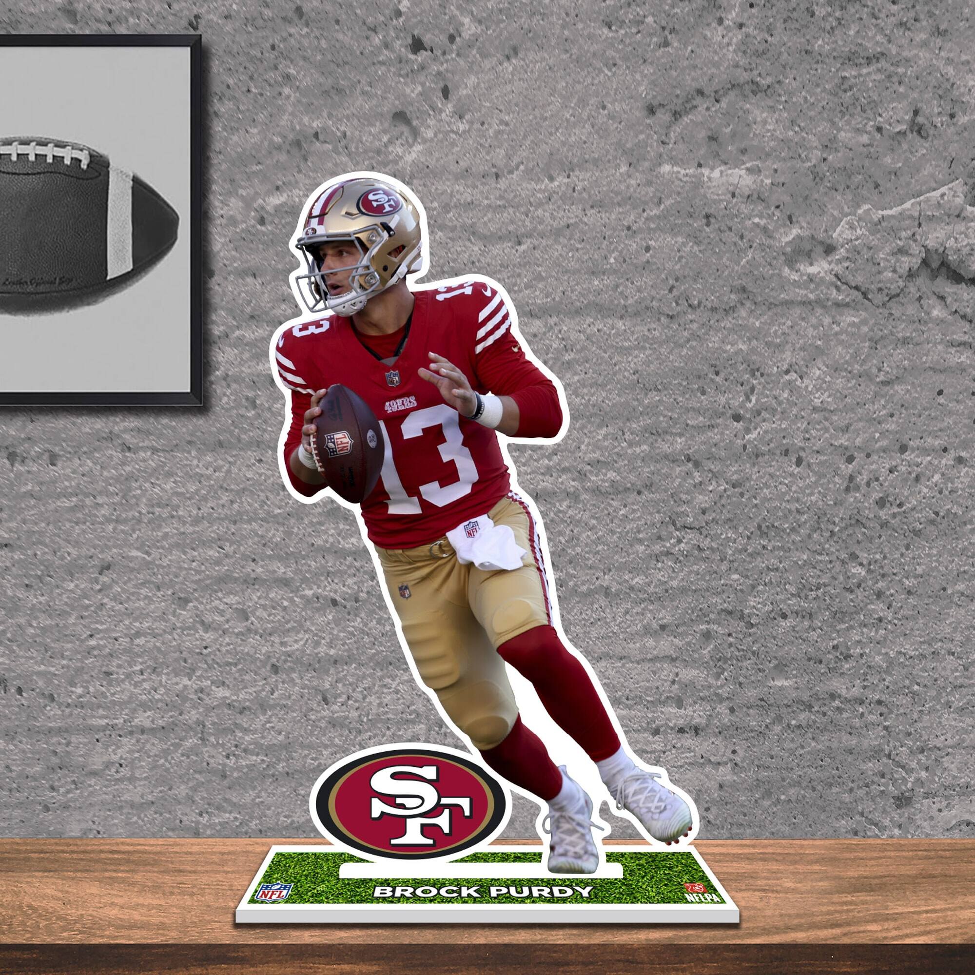 UPI Marketing Brock Purdy San Francisco 49ers 12'' Player Standee ...