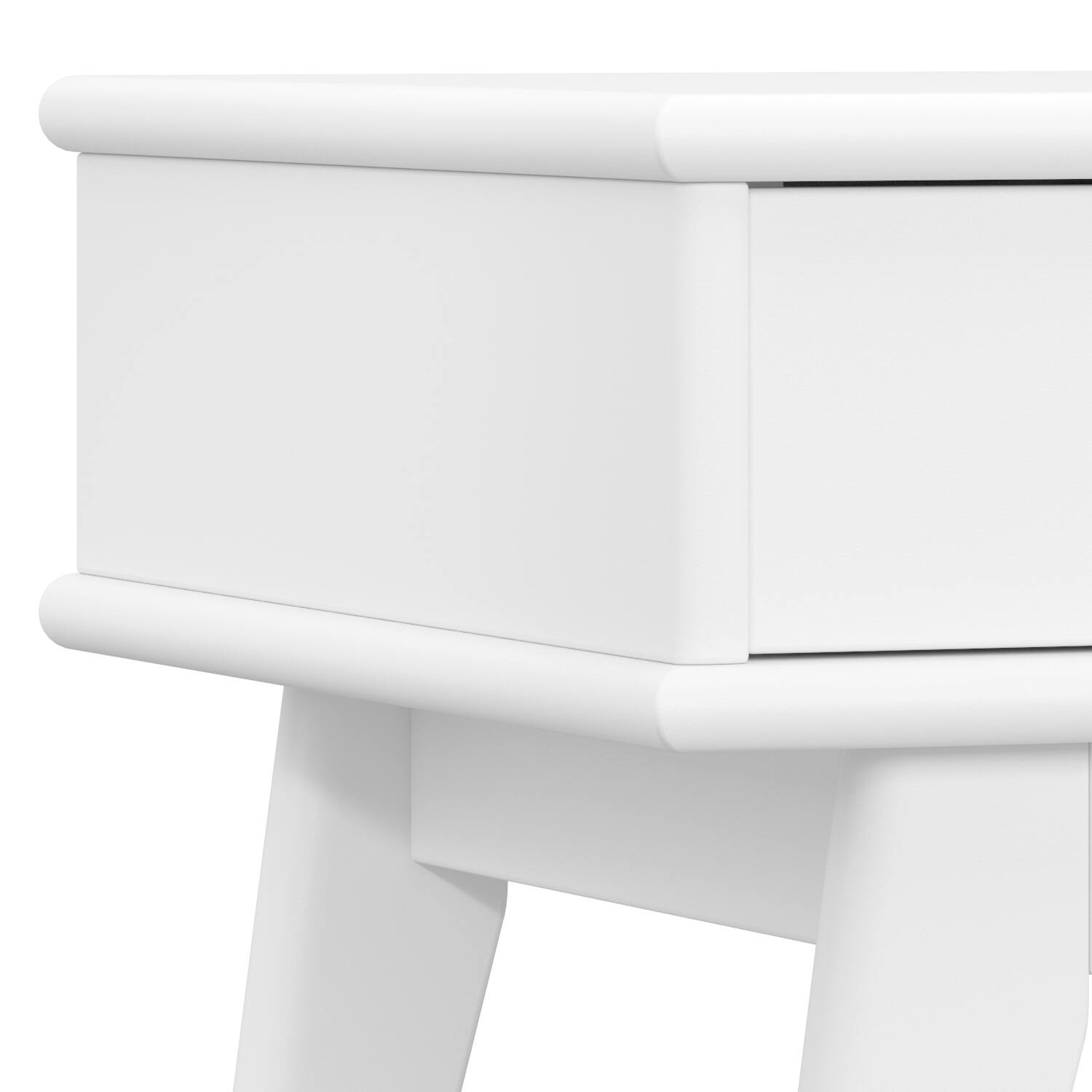 Simpli Home Draper SOLID HARDWOOD 22 inch Wide Rectangle Mid Century ...