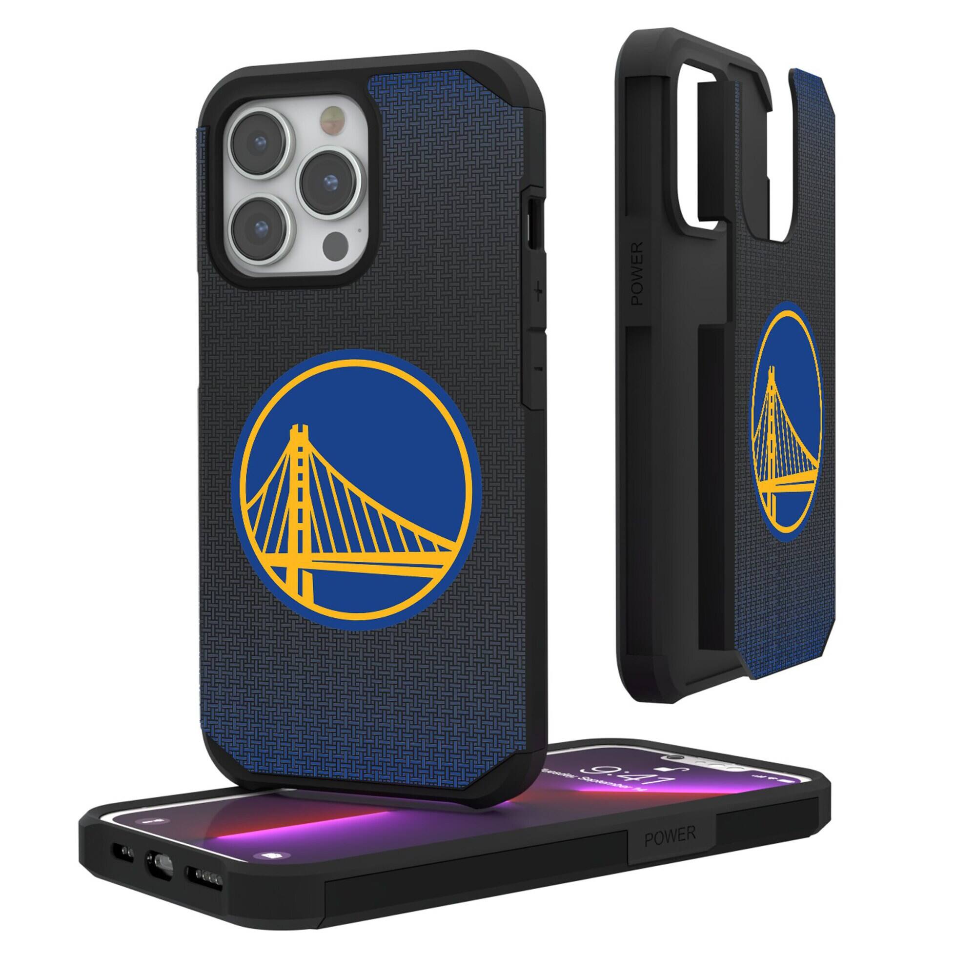 Keyscaper NBA Golden State Warriors Linen Logo iPhone Rugged Case 14 ...