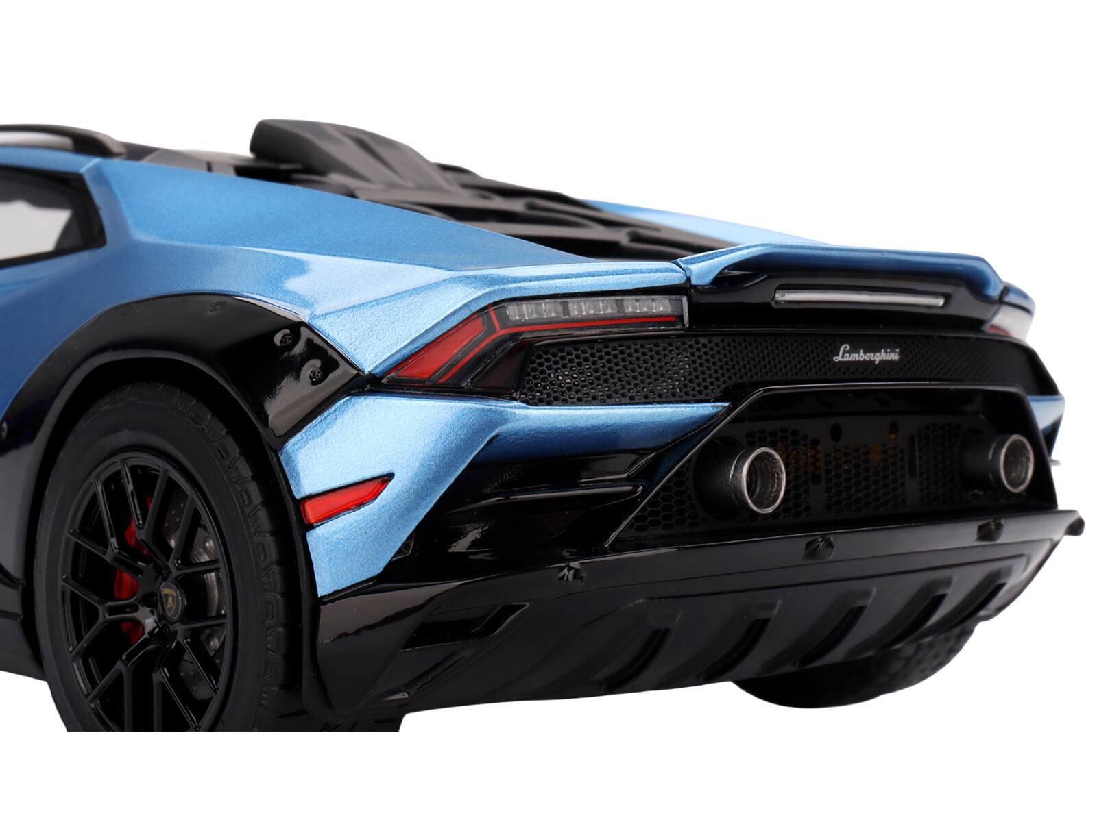 Lamborghini Huracan Sterrato Blu Aegir Blue Metallic with Matt Black ...