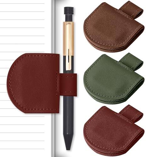 DORLUKFU Magnetic Pen Loop Holder Set 3 Pcs Magnetic Pencil Holder for ...