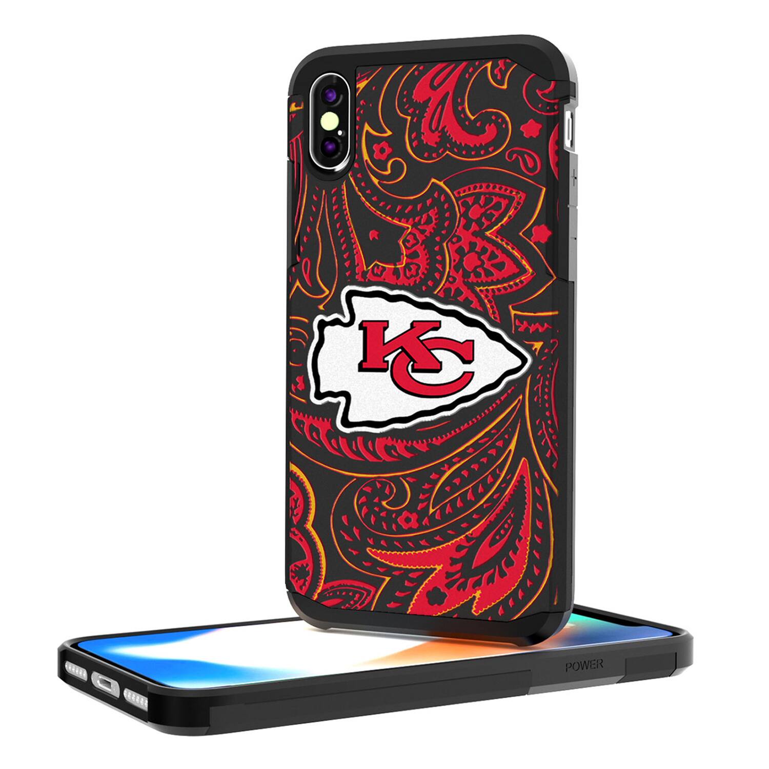 Keyscaper NFL Kansas City Chiefs iPhone Rugged Paisley Design Case 16 ...