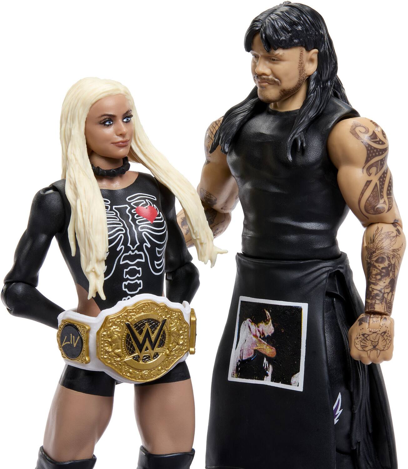 Mattel Collectible Wwe Main Event Showdown Dominik Mysterio And Liv