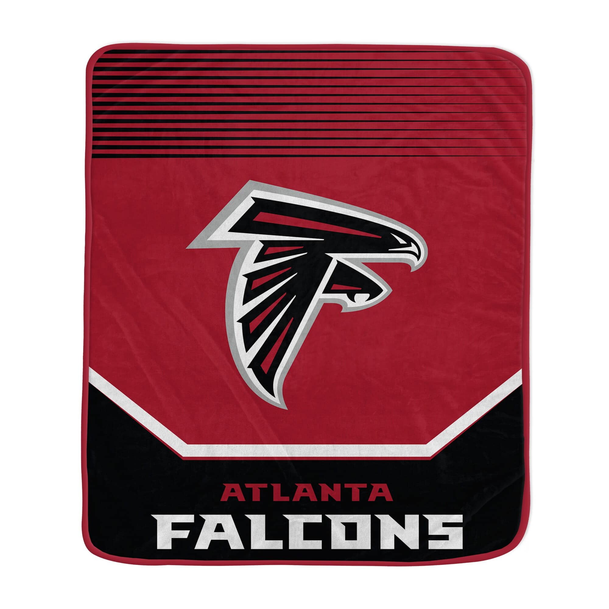 Pegasus Atlanta Falcons 50- x 60- Half Tone Lines Tab Blanket ...