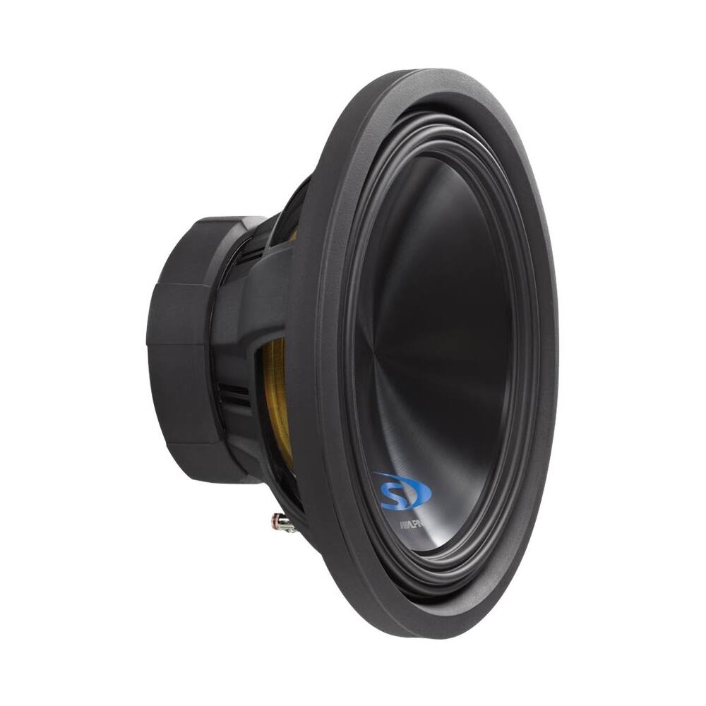 Best Buy: Alpine Type-S 15" Dual-Voice-Coil 8-Ohm Subwoofer Black SWS-15D4