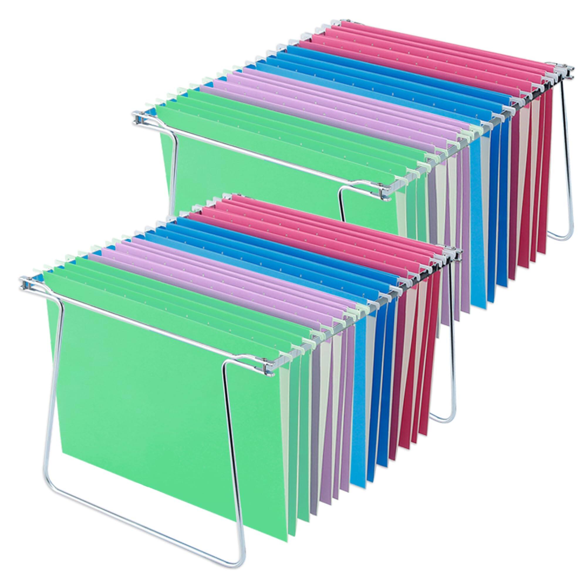 Dapper Styles Heavy Duty Steel Hanging File Frame Letter " To 18" 2 ...