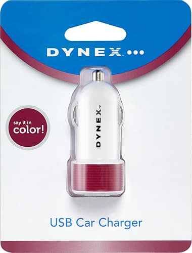 Customer Reviews: Dynex™ USB Vehicle Charger Ruby DX-9C1U - Best Buy