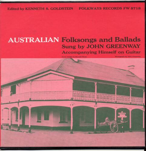 John Greenway Australian Folksongs and Ballads COMPACT DISCS [CD ...