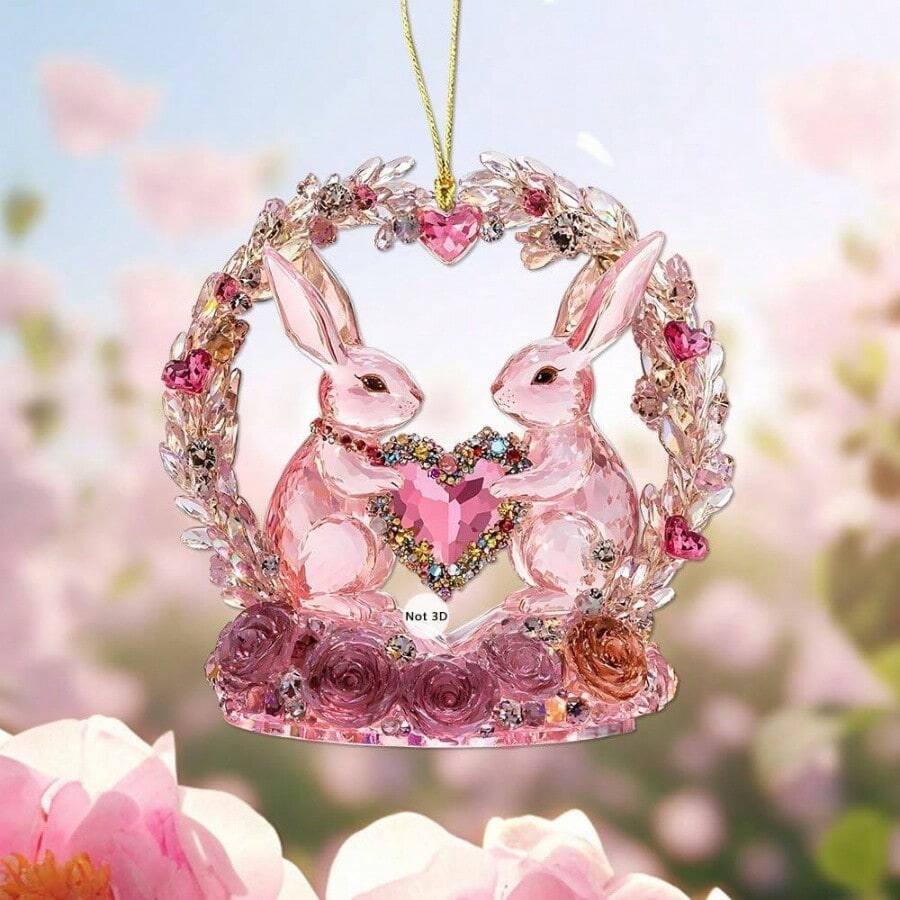 Live At Space Decorative Hanging Ornaments Set for Car Mirror and ...