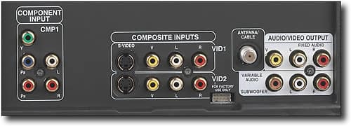 Best Buy: RCA 52" Widescreen HD-Ready Rear-Projection TV w/Syncroscan ...