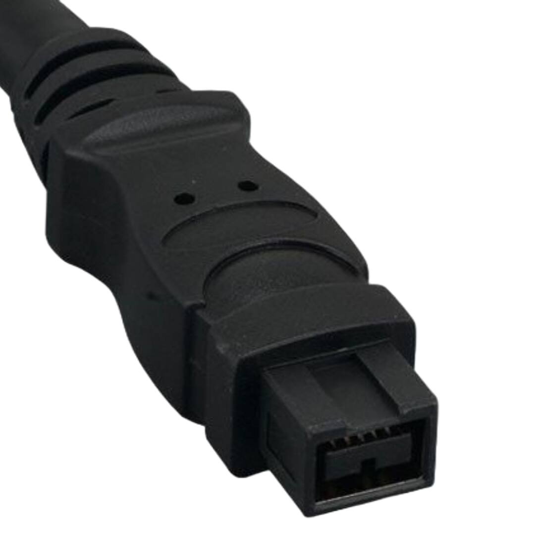 Sanoxy 10ft IEEE 1394b FireWire 800 9 pin to 6 pin Black FRW-IEEE-1384b ...