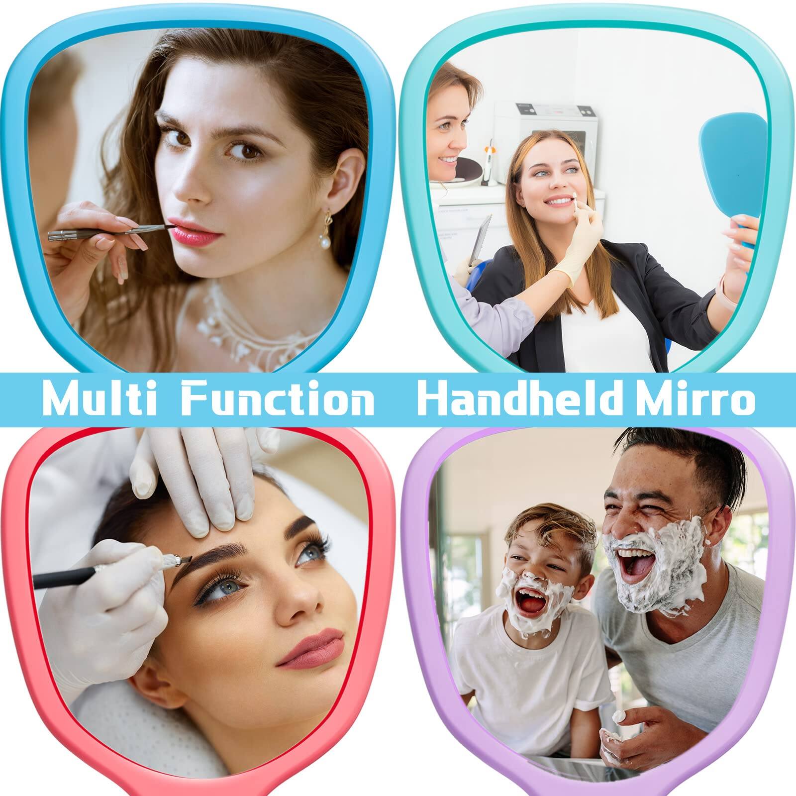 COTTAGE Handheld Mirror Bulk Small Hand Mirrors With Handle Plastic ...