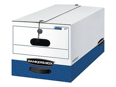 Bankers Box Liberty Heavy Duty Corrugated File Storage Boxes, Letter ...