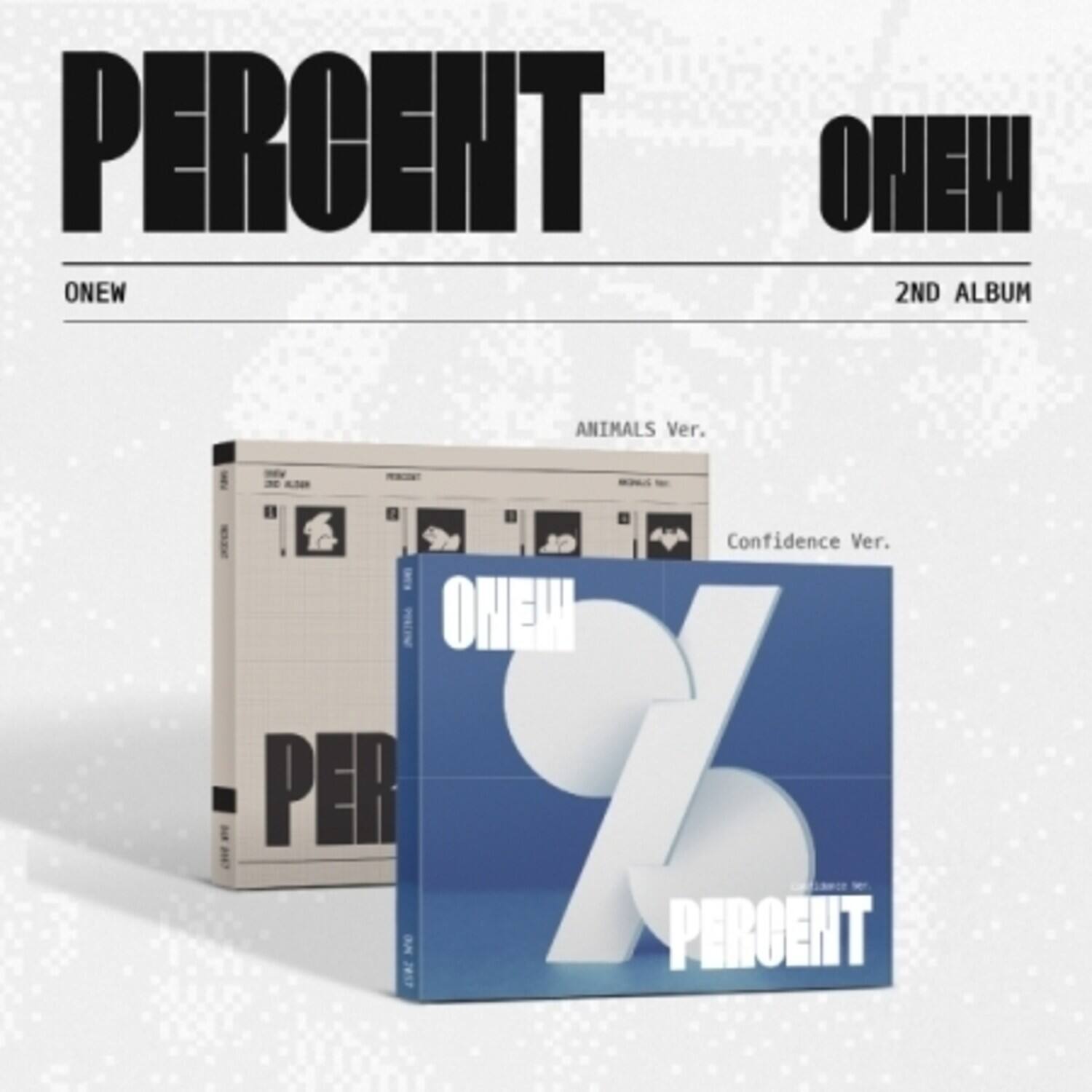 Onew Percent Digipack Version Random Cover incl. Scratch Card ...