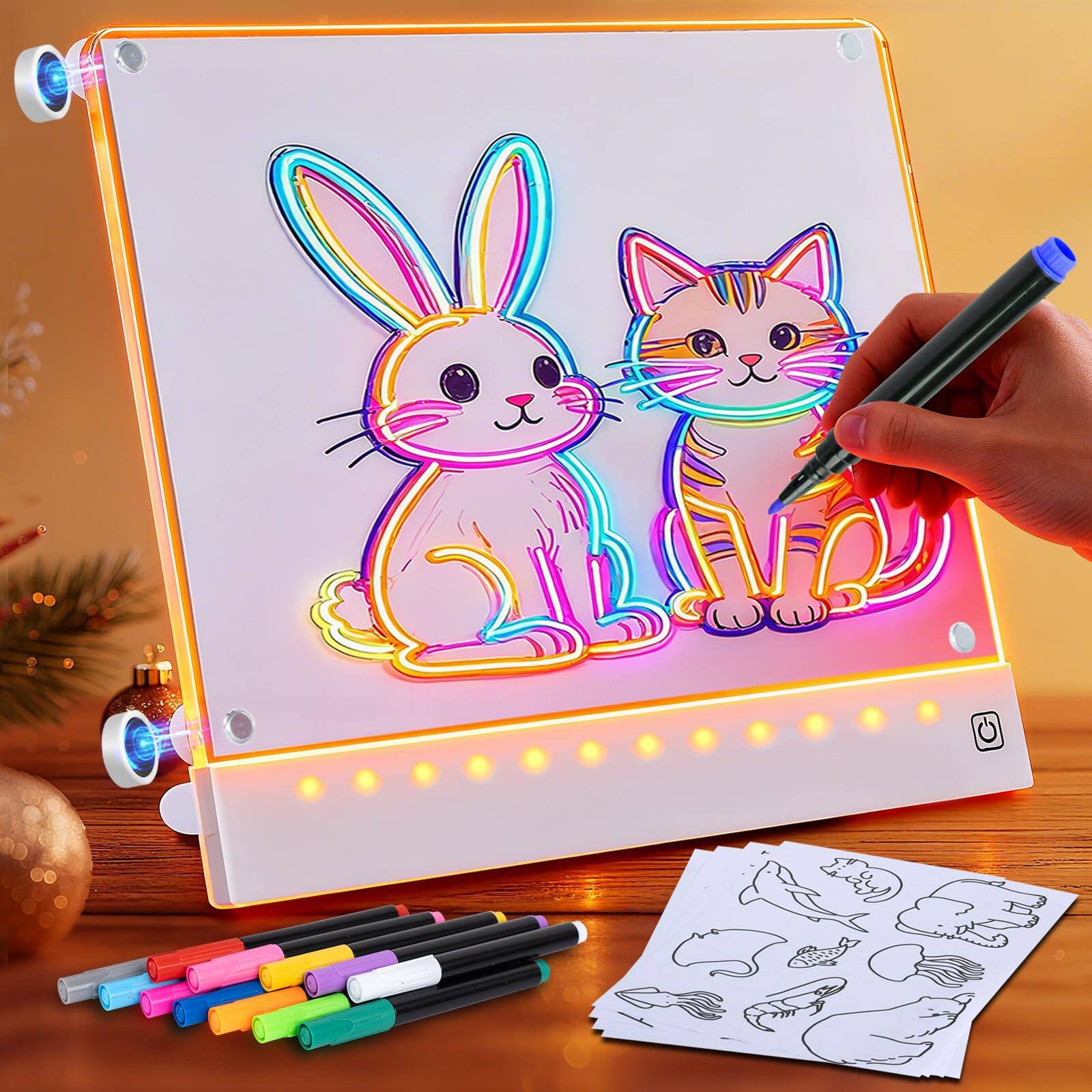 Fabibe Rechargeable Led Drawing Board For With Tracing Pages Lumi ...