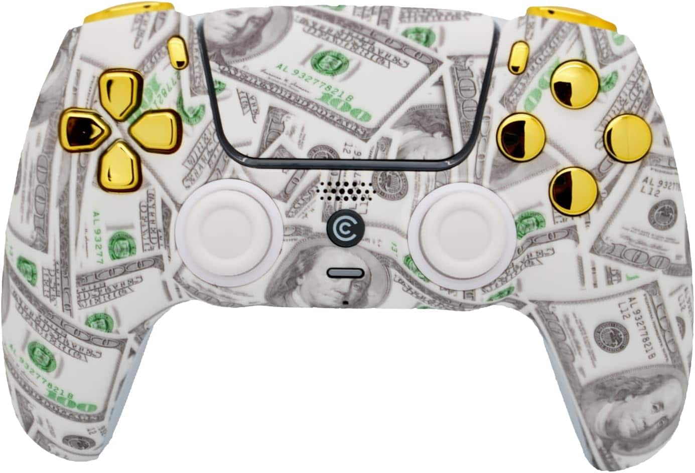 Custom Controllerzz - Custom Wireless Controller for PS5 - Money w ...